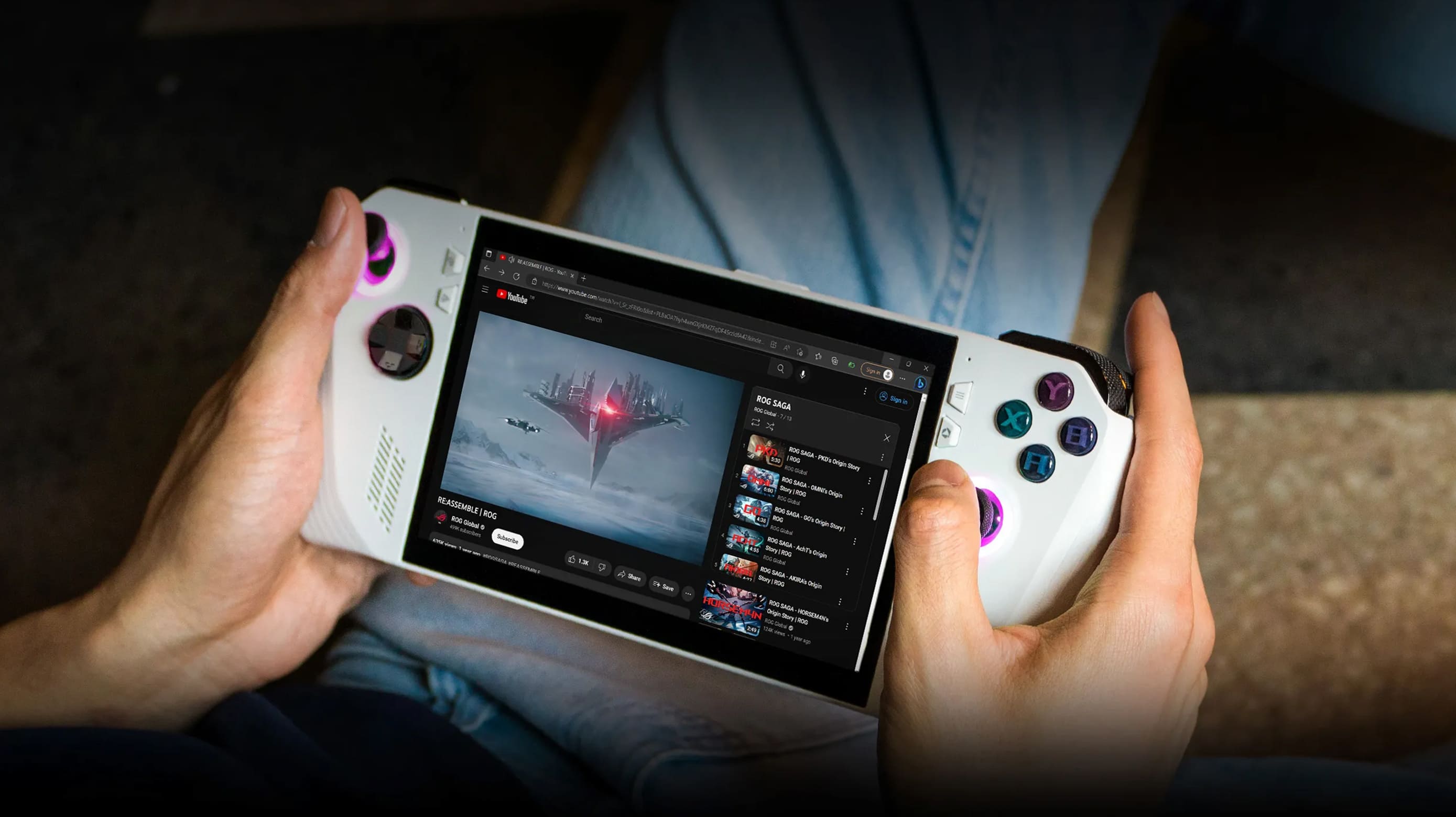 Новинка: Портативная игровая приставка ASUS ROG Ally